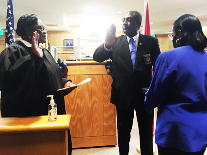 Sheriff Jonathan Benison takes Oath of Office for 4th term | Greene ...