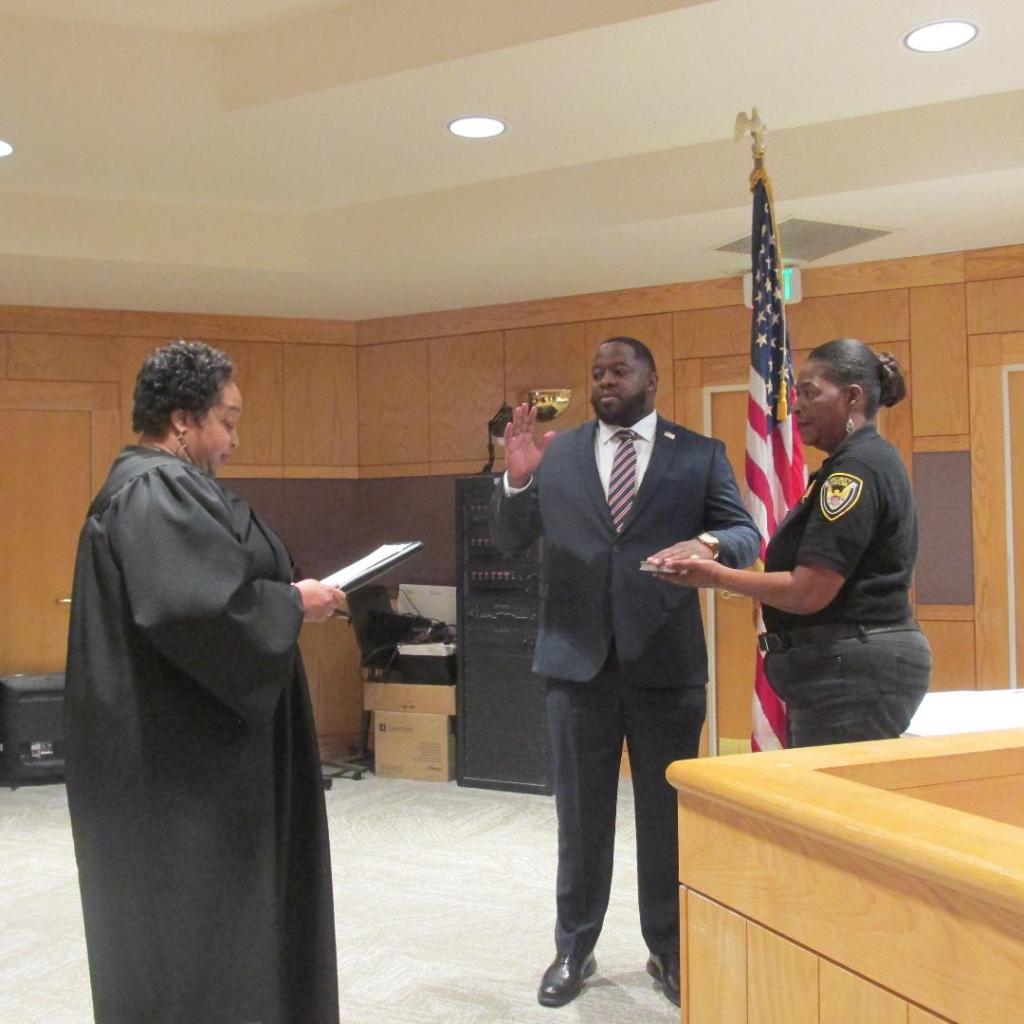 Hall is sworn-in as District 1 Constable | Greene County Democrat